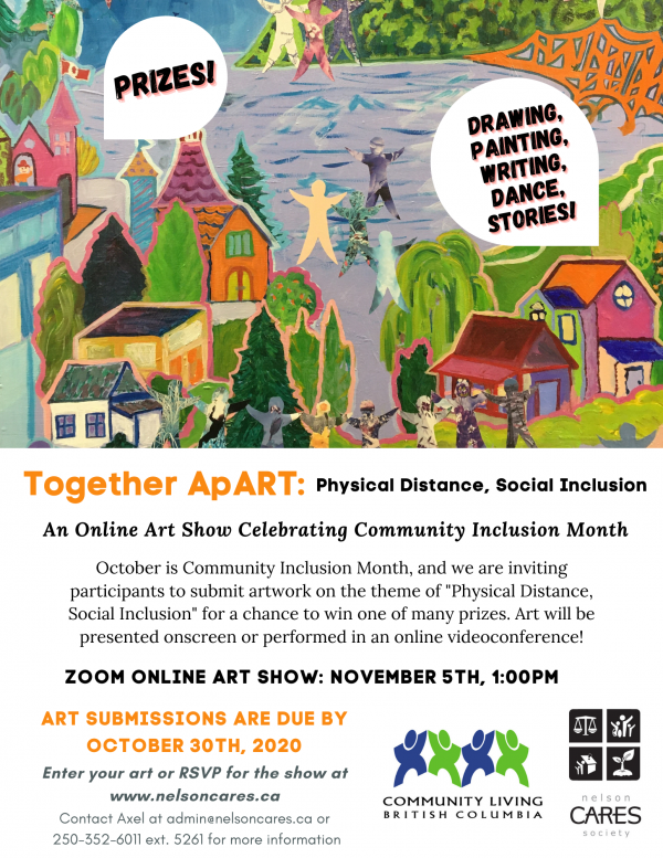 Together, ApART: Celebrating Community Inclusion Month – Nelson Cares ...
